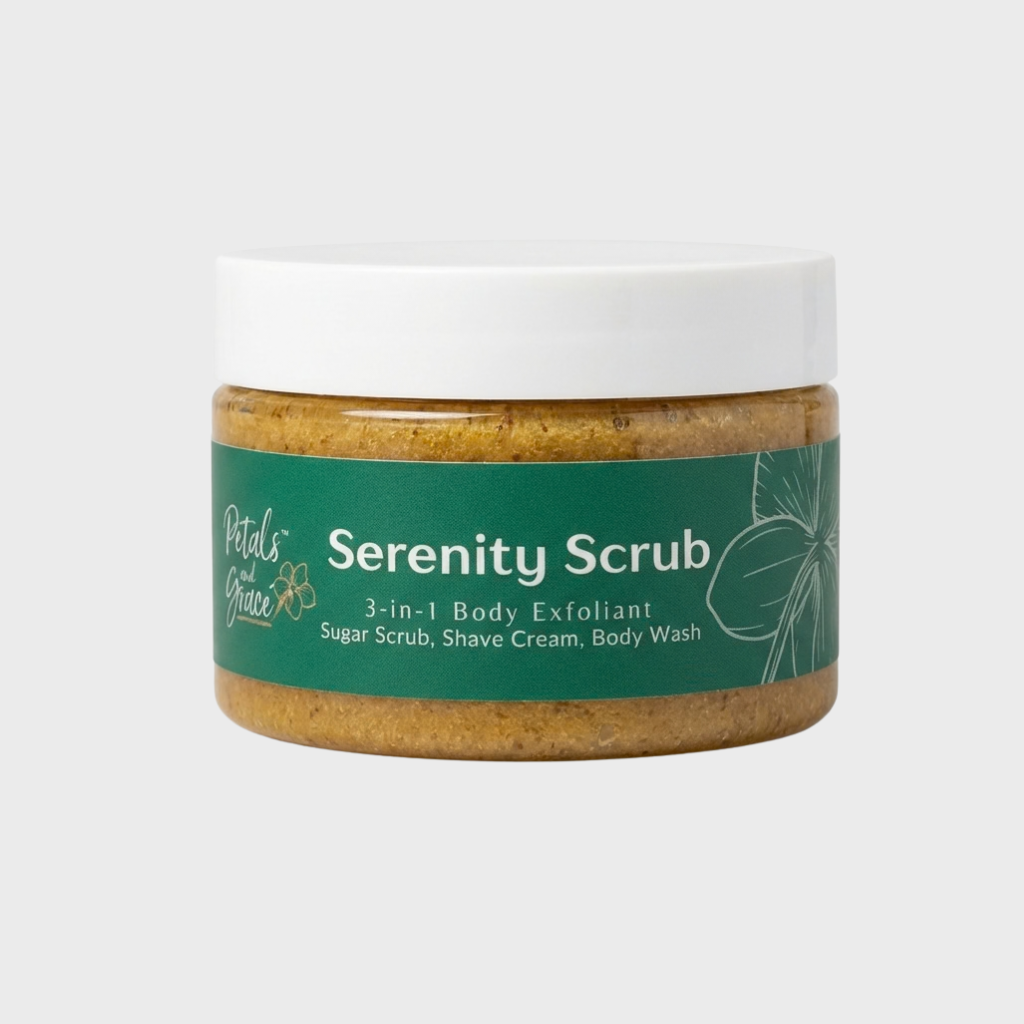 Serenity Scrub – Petals and Grace Skin and Bath Care Co.